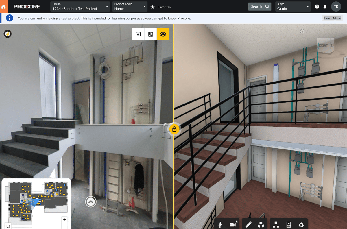 Procore marketplace Oculo App explained