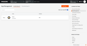 Procore marketplace Oculo App explained